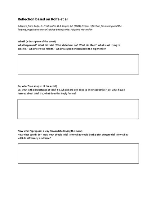 Rolfe Template Pdf