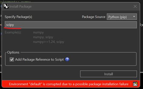 install packages bug scripting mcneel forum