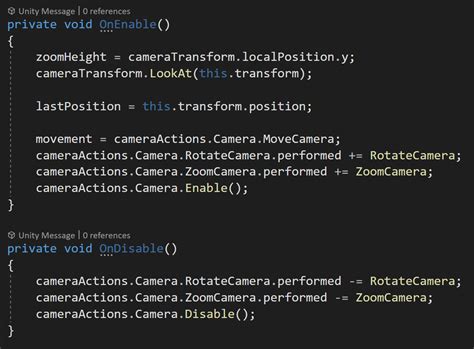 how to move camera in unity from mouse cooper wrout1998