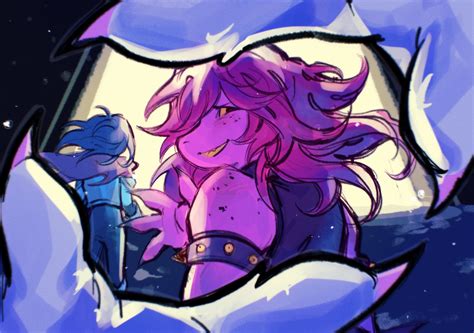 Kris Ralsei And Susie Deltarune And 1 More Drawn By Kickthatcan