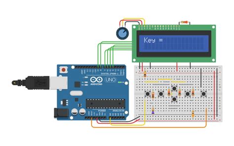 Circuit Design Capture Lcd Shield Button Values Tinkercad
