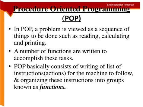 Subject Name Object Oriented Programming With C Ppt Download