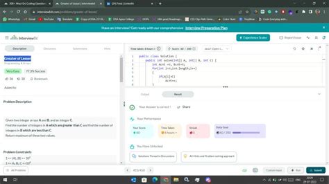 Day90 365daysofcode Scalerdiscord Codewithscaler Coding Problemsolving Sayak Mondal