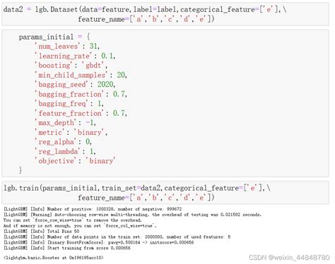 Lightgbm Lgb Dataset Csdn