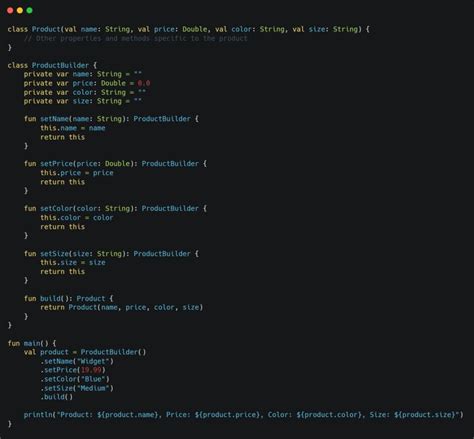 Learn About Builder Design Pattern By Androiddevs Muhammad Sayed