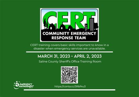 2023 Cert Basic Training Saline County Saline County