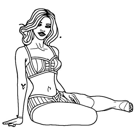 Sexy Coloring Pages Spice Up Your Coloring Experience · Creative Fabrica