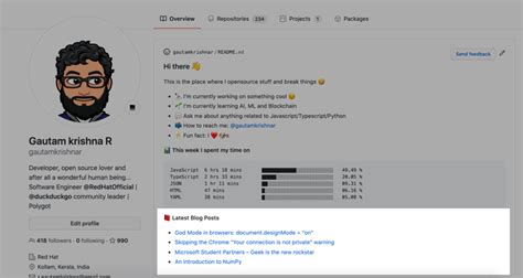How To Have An Awesome GitHub Profile DEV Community