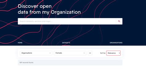 Datahub Sort Datasets By Title Issue 470 Geonetwork Geonetwork Ui GitHub