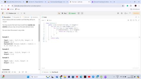 Codingchallenge Day13 Twosum Algorithm Leetcode Datastructures Programming 50daysofcode