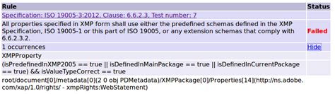 Pdf A Verapdf Reports Error In Pdf Metadata When Copyrighturl Is Not Set Tex Latex Stack