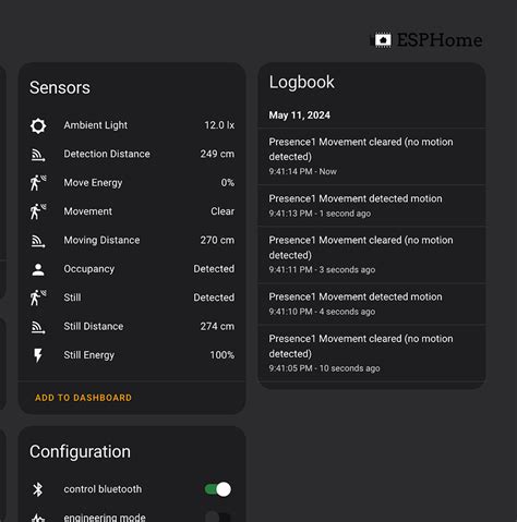Mmwave Presense Sensor Bluetooth Proxy And Ambient Light Sensor Esphome Home Assistant Community