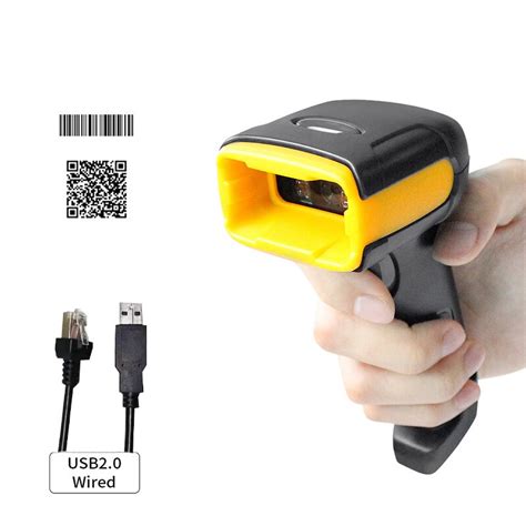 Portable Barcode Scanner Cmos Image Qr Code Reader Grandado