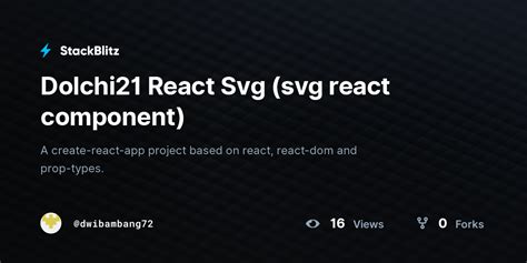 Dolchi21 React Svg Svg React Component Stackblitz