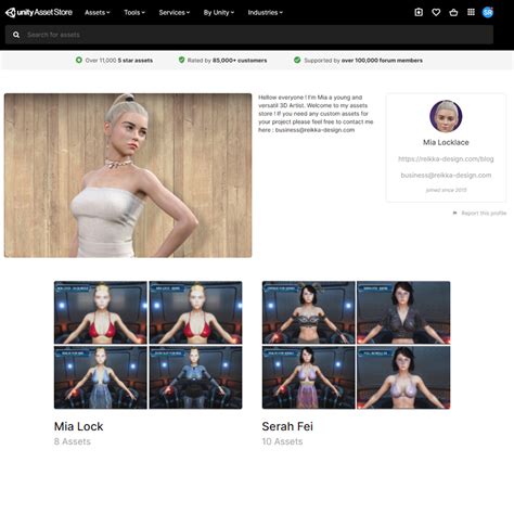 Unity Assets Store Quick Summary Developer Blog