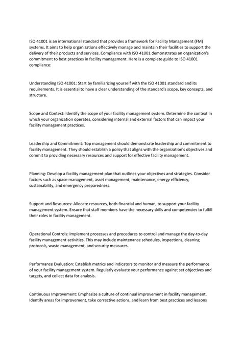 Ppt The Complete Guide To Iso 41001 Compliance Powerpoint