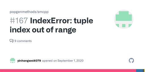 Indexerror Tuple Index Out Of Range · Issue 167 · Popgenmethodssmcpp
