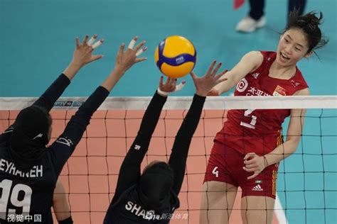 女排亚洲杯 中国女排3 1伊朗新浪图片