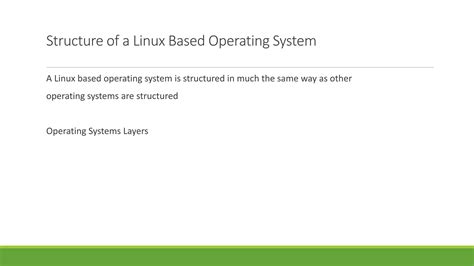 Linux Fundamentals PPTX