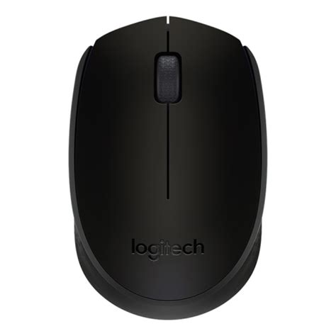 Logitech M171 1000dpi Usb ไร้สายเมาส์พร้อมตัวรับสัญญาณ 2 4 กรัม สีดำ
