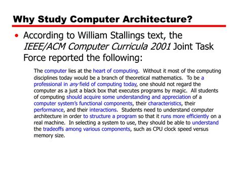 Ppt Computer Architecture Lecture Notes Spring 2005 Dr Michael P