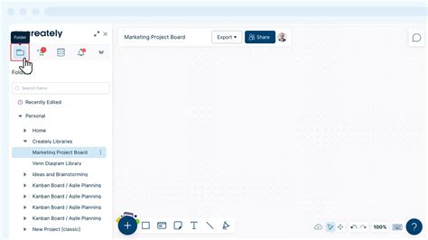 Managing Workspaces Folders Creately Help Center