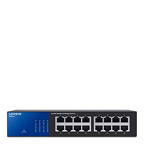 Linksys SE Port Gigabit Ethernet Unmanaged Switch Computer Network Auto Sensing Ports