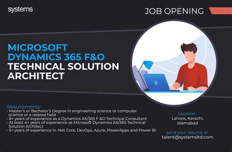 Microsoftdynamics365 Technicalsolutions Architect Techjobs