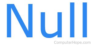What Is Null