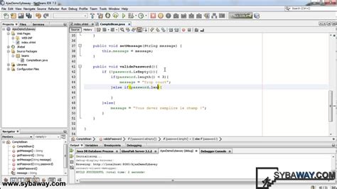 Tutoriel Java Ee Utilisation Ajax Avec Jsf Youtube
