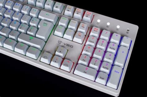 Vsg Teclado Mecanico Alnilam White With Kailh Blue
