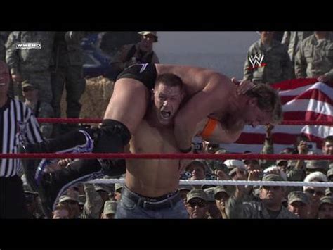 Tribute To The Troops John Cena Vs Chris Jericho Youtube