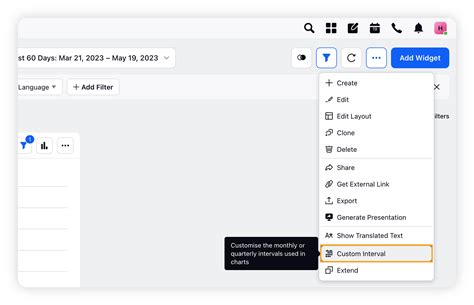 Define Custom Interval Within A Reporting Dashboard Sprinklr Help Center