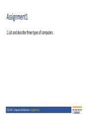 CSCI503 Assignment1 Summer 2022 Pdf Assignment1 1 List And Describe