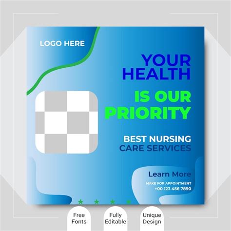 Premium Vector Social Media Post Design Template