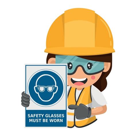 Cartoon Safety Glasses