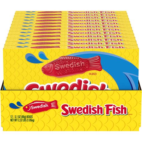 Swedish Fish Soft And Chewy Candy Bulk Candy 12 31 Oz