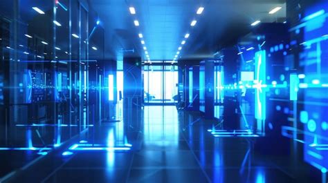 97 000 Bluelit Server Room Pictures