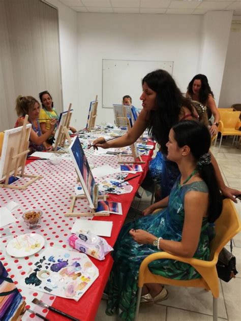 Снимки от Работилнички за Рисуване и вино”