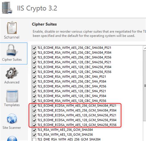 Ecdheecdsa Cipher Suites With Gcm Enabled But Not Proposed Externally Microsoft Qanda