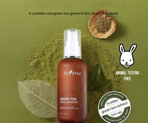 Isntree – Green Tea Fresh Emulsion 120ml – Luxbeauty Store