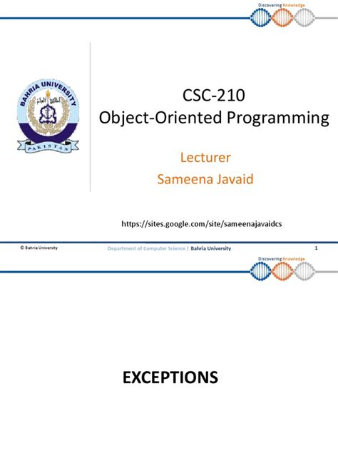 14 Exception Handling Pdf Class Computer Programming Software