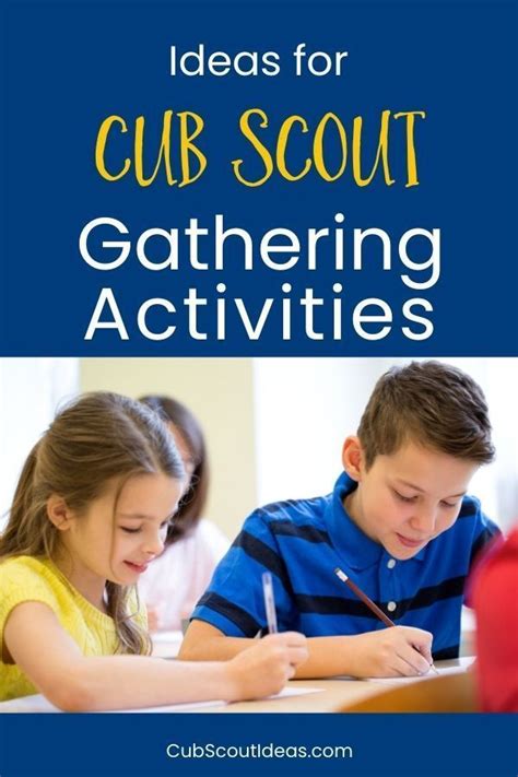 Gathering Activities For Cub Scouts ~ Cub Scout Ideas Cub Scout
