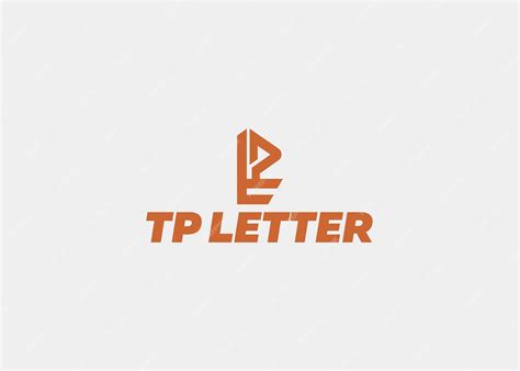 Premium Vector Logo Tp Letter Company Name