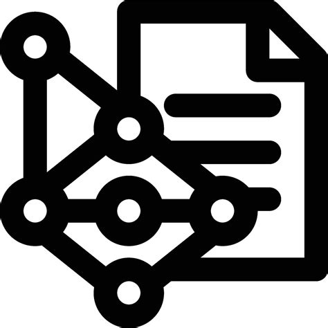 Synthetic Data Data Science Artificial Intelligence Outline Icon