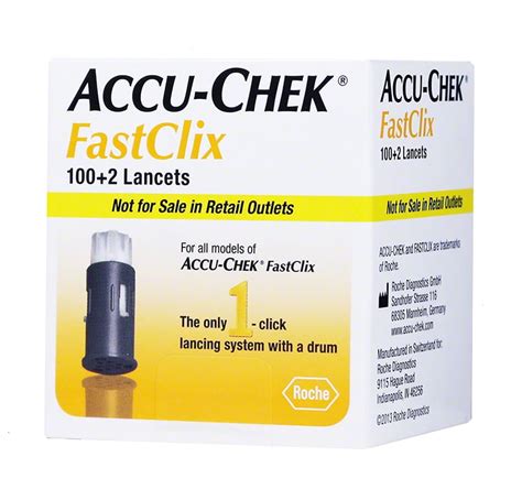 Accu Chek FastClix Lancets