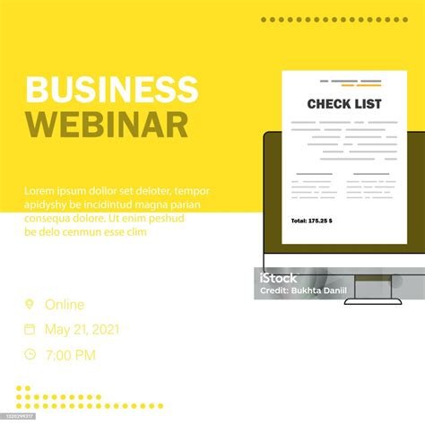 온라인 웨비나 회의 동료 현대 교육의 수준에서 웨비나 및 웹 회의 벡터 일러스트레이션 Brand Name Online Messaging Platform에 대한 스톡 벡터