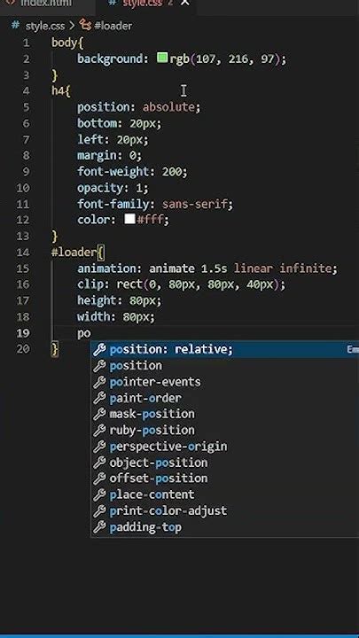 loader animatsiya yasash html css yordamida youtube
