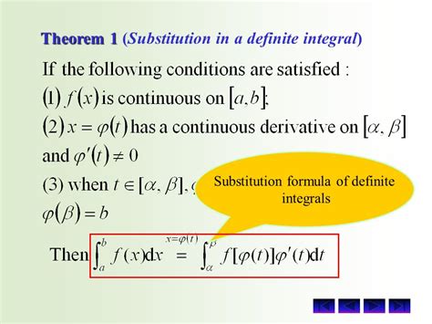 Chapter Integration Of Substitution And Integration By Parts Of The