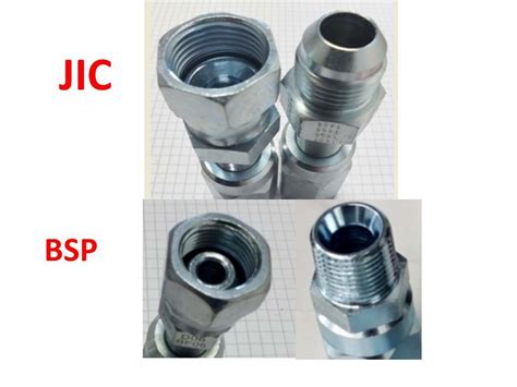 Jic Reusable Hydraulic Hosetails Straight Female And Male Hydraulic